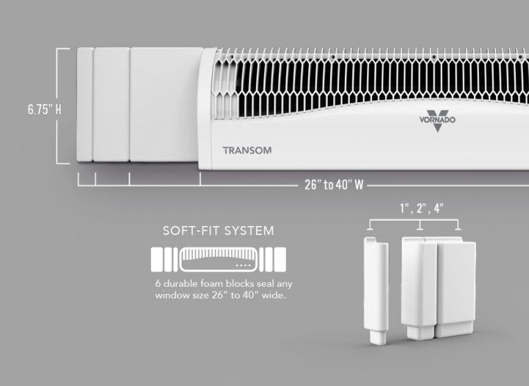 TRANSOM Window Air Circulator – Vornado