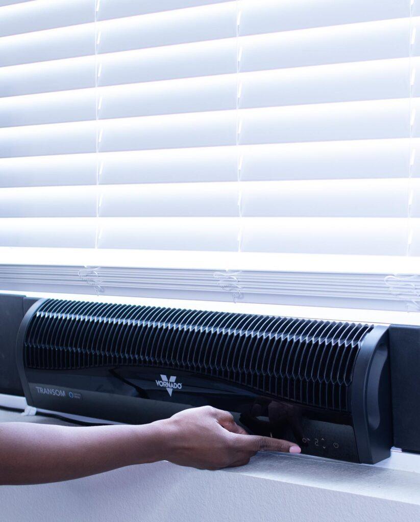 TRANSOM® AE Window Air Circulator with Alexa - Vornado