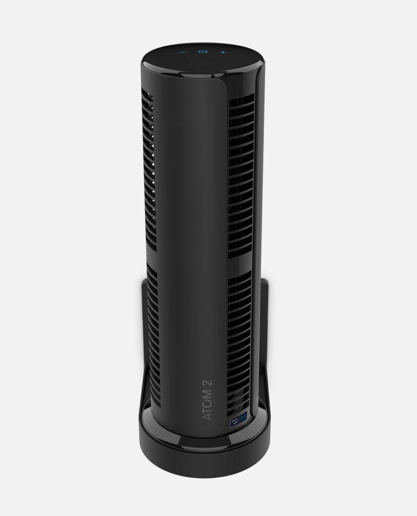 ATOM 2W AE Compact Oscillating Tower Circulator with Wall Mount and ...