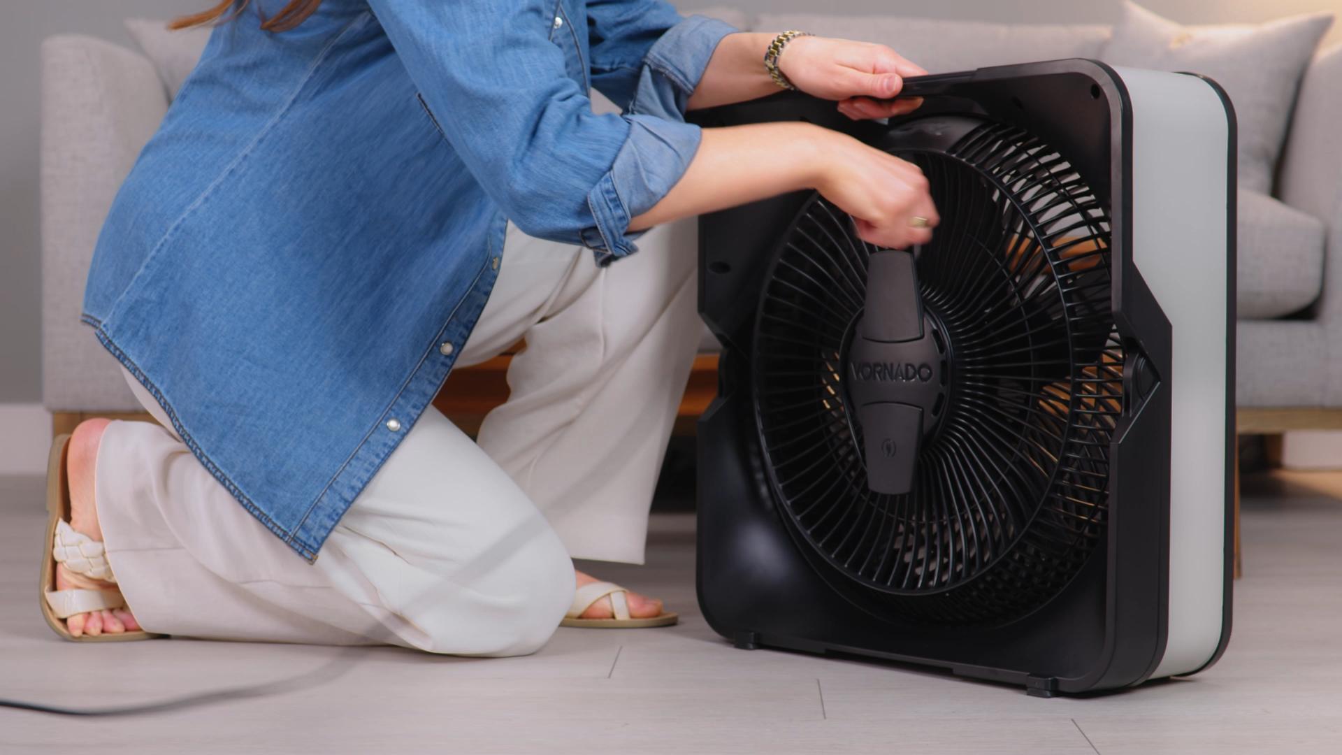 Model 80X High-Velocity Box Fan with Kickstand - Vornado